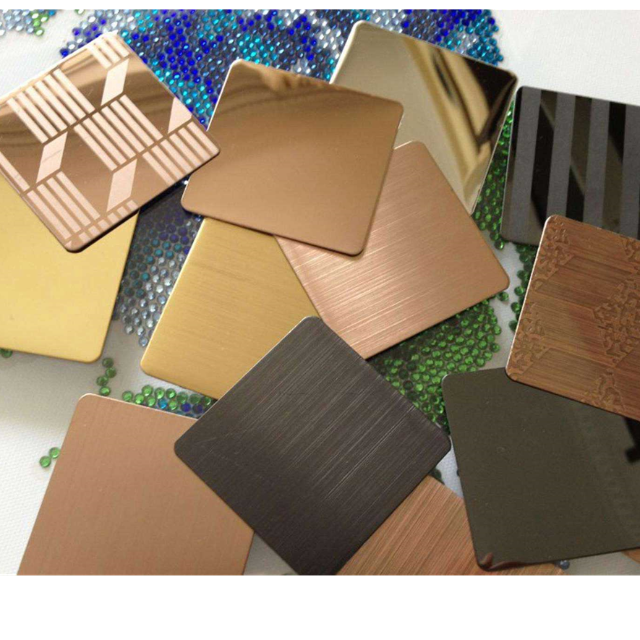 Factory Direct High Quality China Wholesale Ss Color Coating Stainless ...