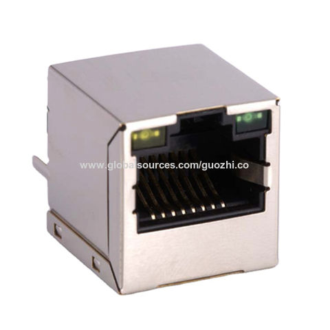 Pcb Modular Rj45 Jack Rj45 jack Connector 10/100 Factory Price Single 1 ...