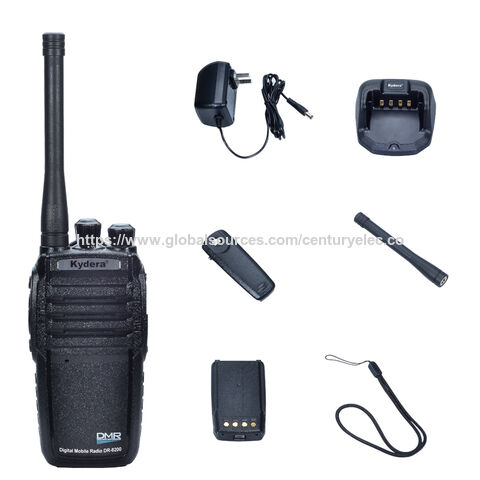 Kydera Dmr Uhf Walkie Talkie Dr-8200 & Recording, Handheld Two Way ...