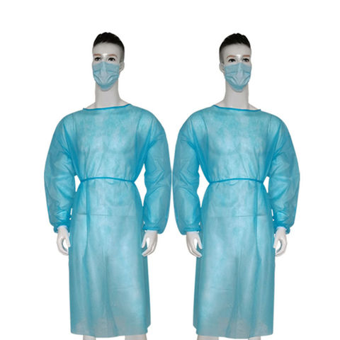Buy Wholesale China Disposable Non-woven Isolation Gown Pp Dustproof ...