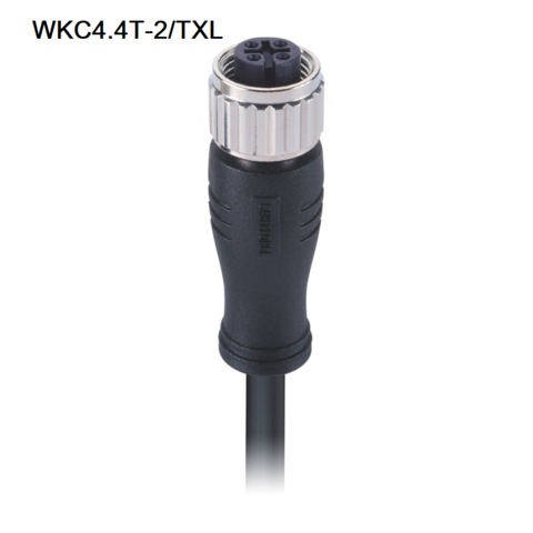 Buy Wholesale China M12 4pin Connector Female A Code Un-shielded Molded ...