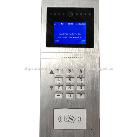 Gsm Door Phone/intercom/access Control With Vandal-resistant Design And Gate Automation Systems ...