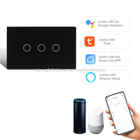 Buy Wholesale China Tuya Larkkey Smart Life Wall Switches Smart Wifi ...