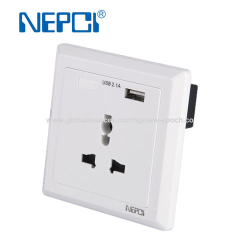 Buy Wholesale China Universal Multifunctional Usb Wall Outlet Socket ...