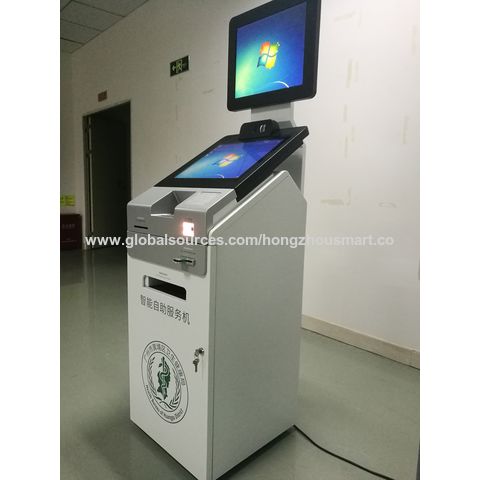 Buy Wholesale China 21.5 Inch Self Service Bill Payment Kiosks Touch Screen Kiosk With Turnkey ...