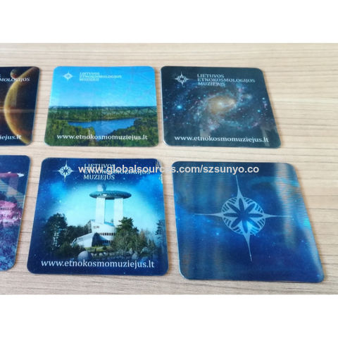 Buy Wholesale China Custom Lenticular Printing Round Mini Cities Fridge ...