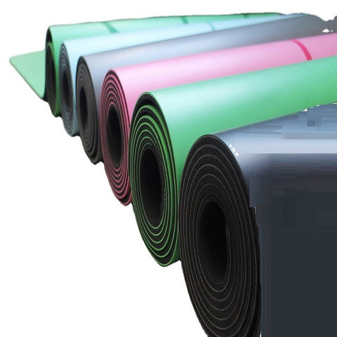 Buy Wholesale China Recycled Material Pu Rubber Mat Gym Workout Fitness ...