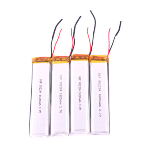 Buy Wholesale China 3.7v 1600mah 092294 Lithium Polymer Battery ...