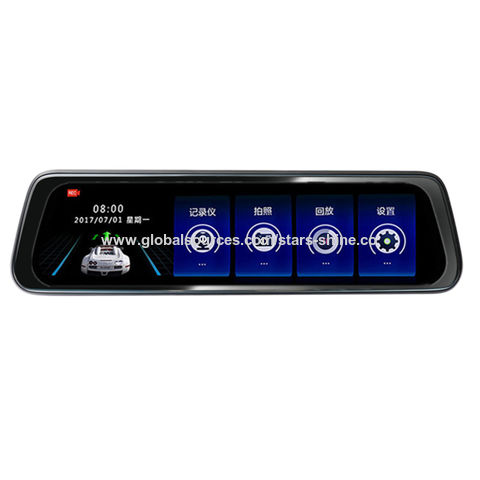 Buy Wholesale China 10" Full Screen Mirror Car Dvr, Dual Camera Android ...