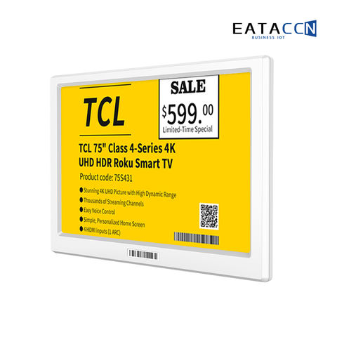 Buy Wholesale China 7.5 Inch Lite Series Electronic Shelf Label, E-ink ...
