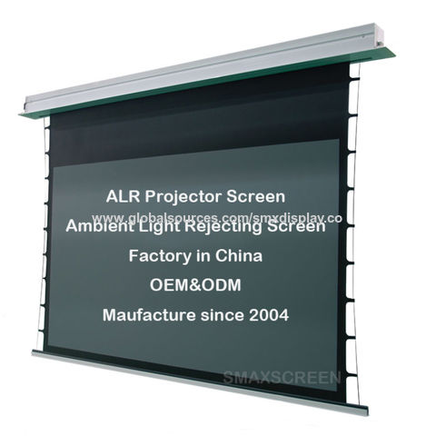Buy Wholesale China In-celing Alr Tab-tension Motorized Projector ...