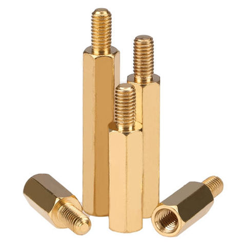 Buy Wholesale China Barrel Nuts Hardware Female Hex Nut Column Copper ...