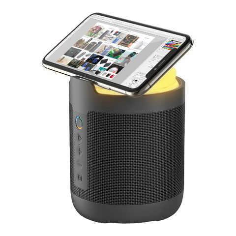 Cell Phone Stand with Wireless Bluetooth TWS Speaker HD Surround Sound ...