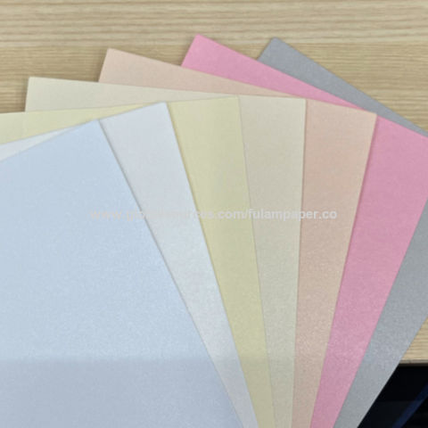 Buy Wholesale China Pearl Metallic Paper For Wedding Programs And ...