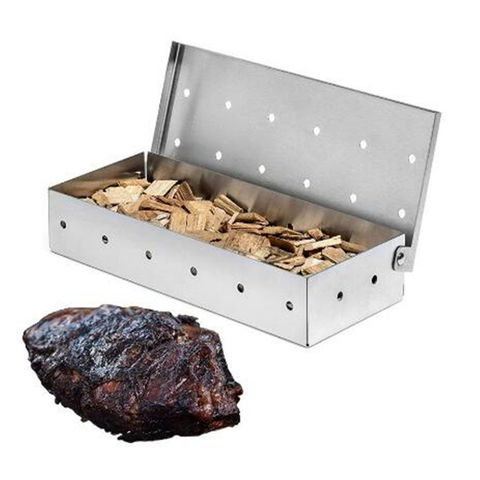 Buy Wholesale China Wood Chips Bbq Smoker Box Gas Barbecue Grill Meat ...