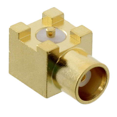 Buy Wholesale China Mcx 50 Ohms Female Jack Right Angle With Washer Nut ...