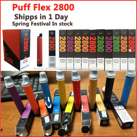 Buy Wholesale China Wholesale Original Puff Flex 2800 Puffs 1000 Mah Disposable Device Pen Air ...