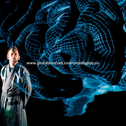 Buy Wholesale China Transparent Holographic Projection Fabric Hologram ...