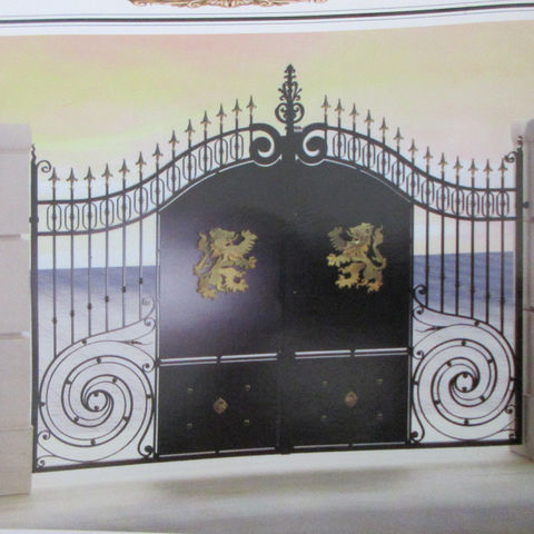 Asian Style Iron Gates