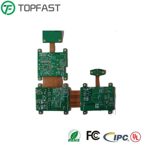 Rigid-Flex PCB Circuit Board 6-10 Layer High Quality Pi + Fr4 Multilayer shenzhen manufacturers ...