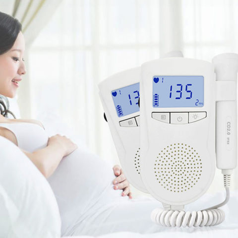 Buy Wholesale China Portable Pocket Fetal Doppler Monitor With 2mhz ...