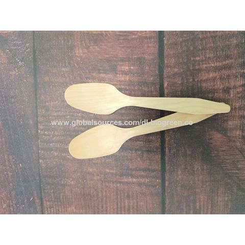 Buy Wholesale China Biodegradable Wooden Spoons Eco-friendly Spork, Fsc ...