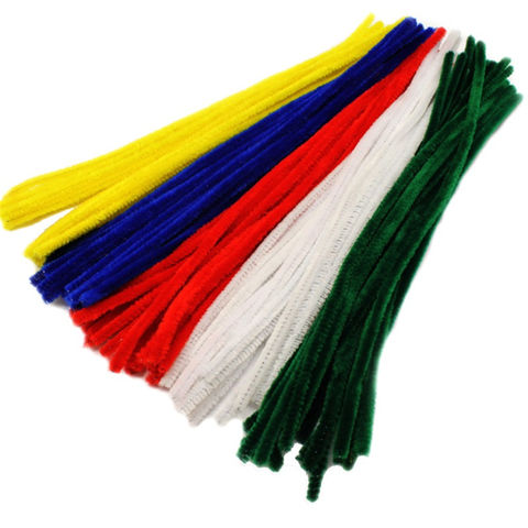 Buy Wholesale China 6*300mm Craft Chenille Stem For Diy Educational Toy/jumbo Loopy Chenille ...
