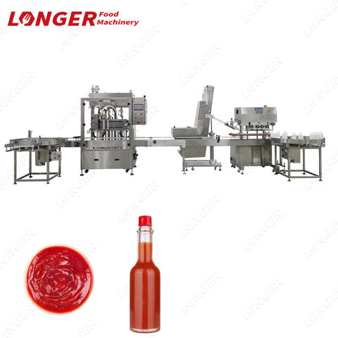 Buy Wholesale China 200-2000bottles/h Tomato Paste Packing Line Machine ...