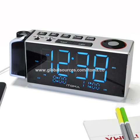 Buy Wholesale Hong Kong SAR Alarm Clock Radio Projector , Usb Charging ...