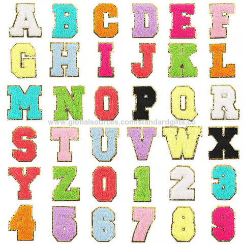 Bulk Buy China Wholesale Custom Letter Patches For Clothing Iron On ...