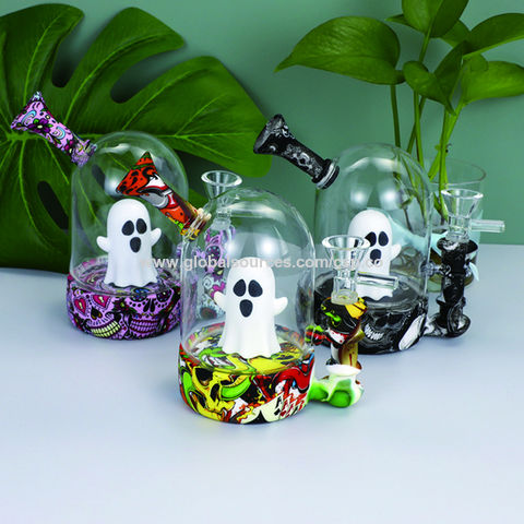 Buy Wholesale China Ghost Silicone Bong, Glass Bong ,customizable ...