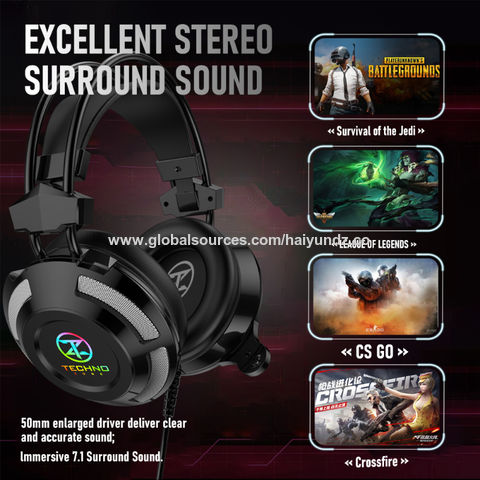 Buy Wholesale China Technozone Professional Gaming Headphone 7.1 ...