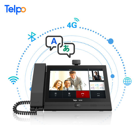 Buy Wholesale China Telpo V210 Ethernet Wireless 4g Bluetooth Intercom ...