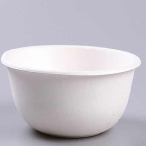 Molded Pulp Bowl Sugarcane Bagasse Biodegradable Packging Tray - China ...