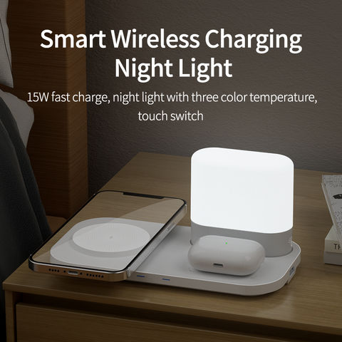Buy Wholesale China Night Light Wireless Charging Input Port:typec ...
