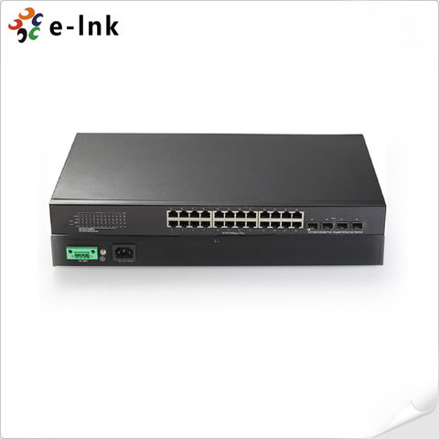Buy Wholesale China Power Over Ethernet Network Switch 24-port 10/100 ...
