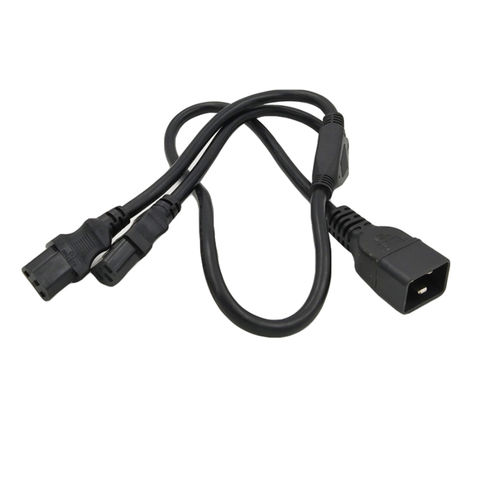Buy Wholesale China Male Iec C20 Splits To Two Iec C13 Y Splitter ...
