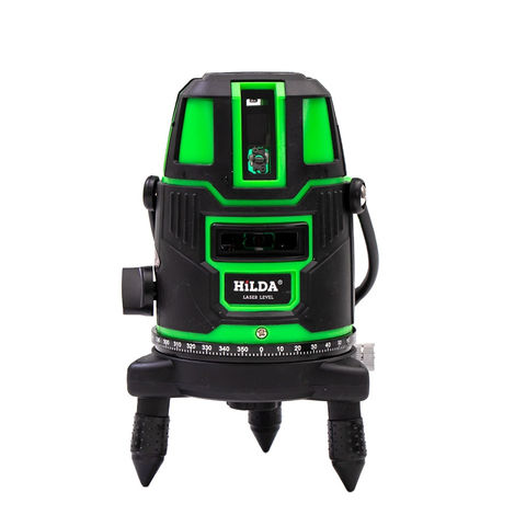 Buy Wholesale China 5 Cross Lines Laser Level Horizontal And Vertical 360 Rotatable Green Laser ...