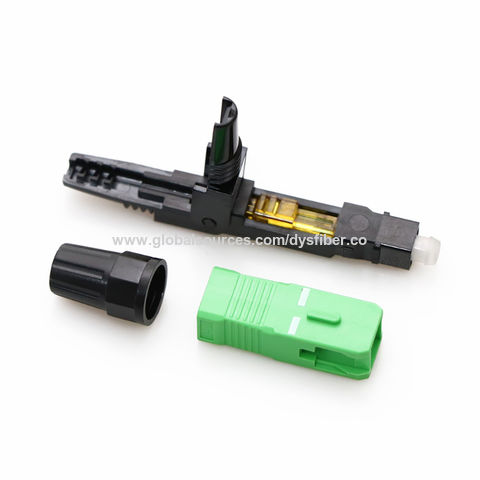 Buy Wholesale China Sc Apc Fast Connector Ftth Field Assembly Sc Upc Apc Optical Fiber Fast ...