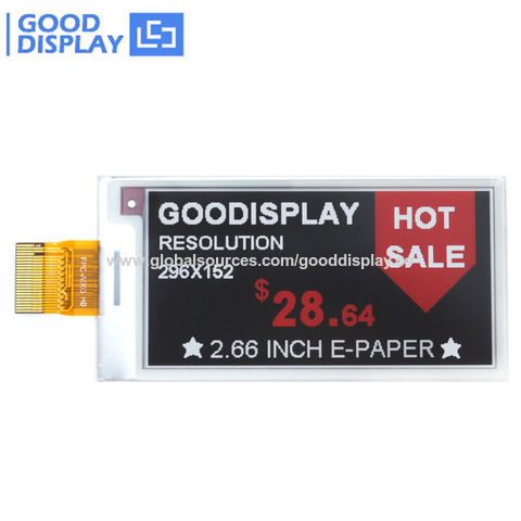 Buy Wholesale China Low Power Oled Bistable Display 2.66 Inch E-paper ...