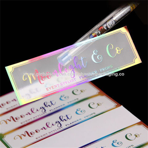 Buy Wholesale China Custom Adhesive Label Clear Adhesive Label Private ...