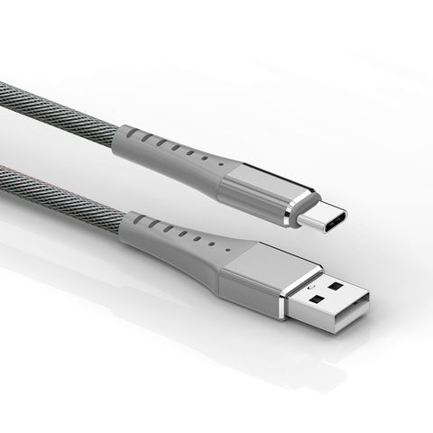 Buy Wholesale China Micro Usb Cable Fish Silk Weaving 3a Fast Charging ...