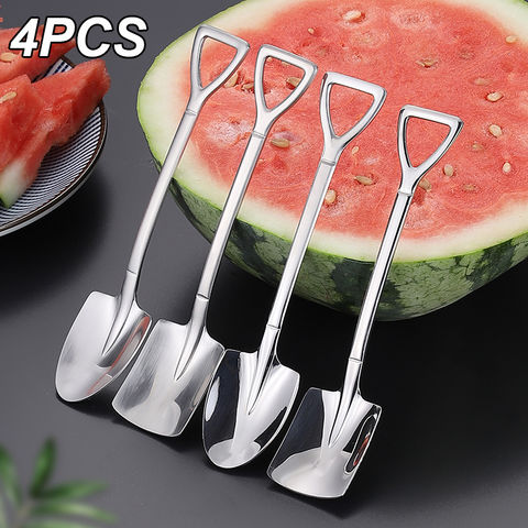 Buy Wholesale China 4pcs Coffee Spoon Cutlery Set Stainless Steel Retro ...