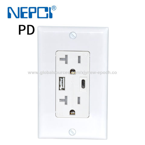 Ac Usb Wall Outlet
