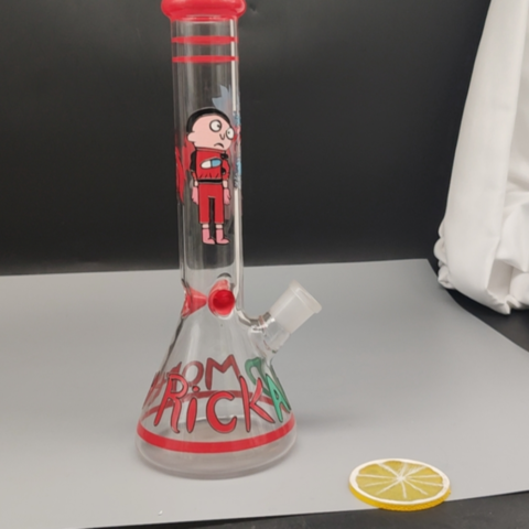 Buy Wholesale China Christmas Bong (half Red) & Glass Bongs Glass Pipe ...