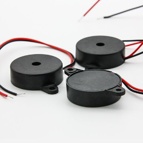 Buy Wholesale China 30mm 12v 24v 3500hz Piezo Buzzer With Wire, 95db ...