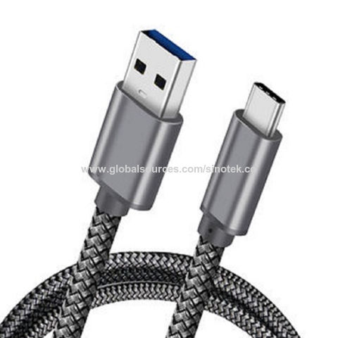 Android Mobile Phone Nylon Braided Multi Colors Custom Type C Data ...