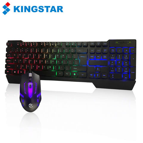 Buy Wholesale China Gaming Keyboard Mouse Set 2 In 1 Wired Rgb Backlit ...