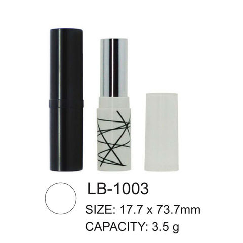 Buy Wholesale China Small Empty Plastic Round Plastic Lip Balm Case ...