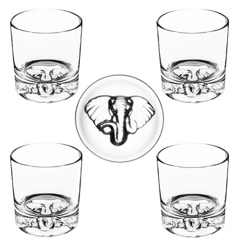 Buy Wholesale China Custom Logo Whiskey Glass Crystal Rock Glass ...